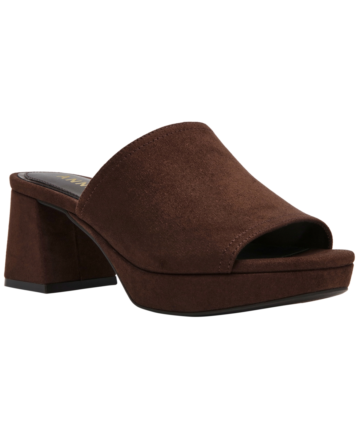 Click here for Anne Klein Womens Primo Block Heel Slip-On Sandals... prices