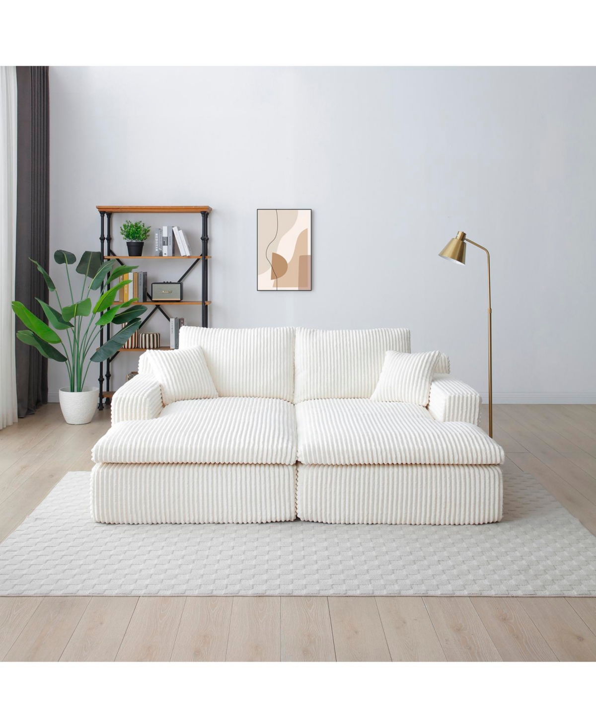 Click here for Streamdale Furniture 87 Oversized Sectional Sofa B... prices