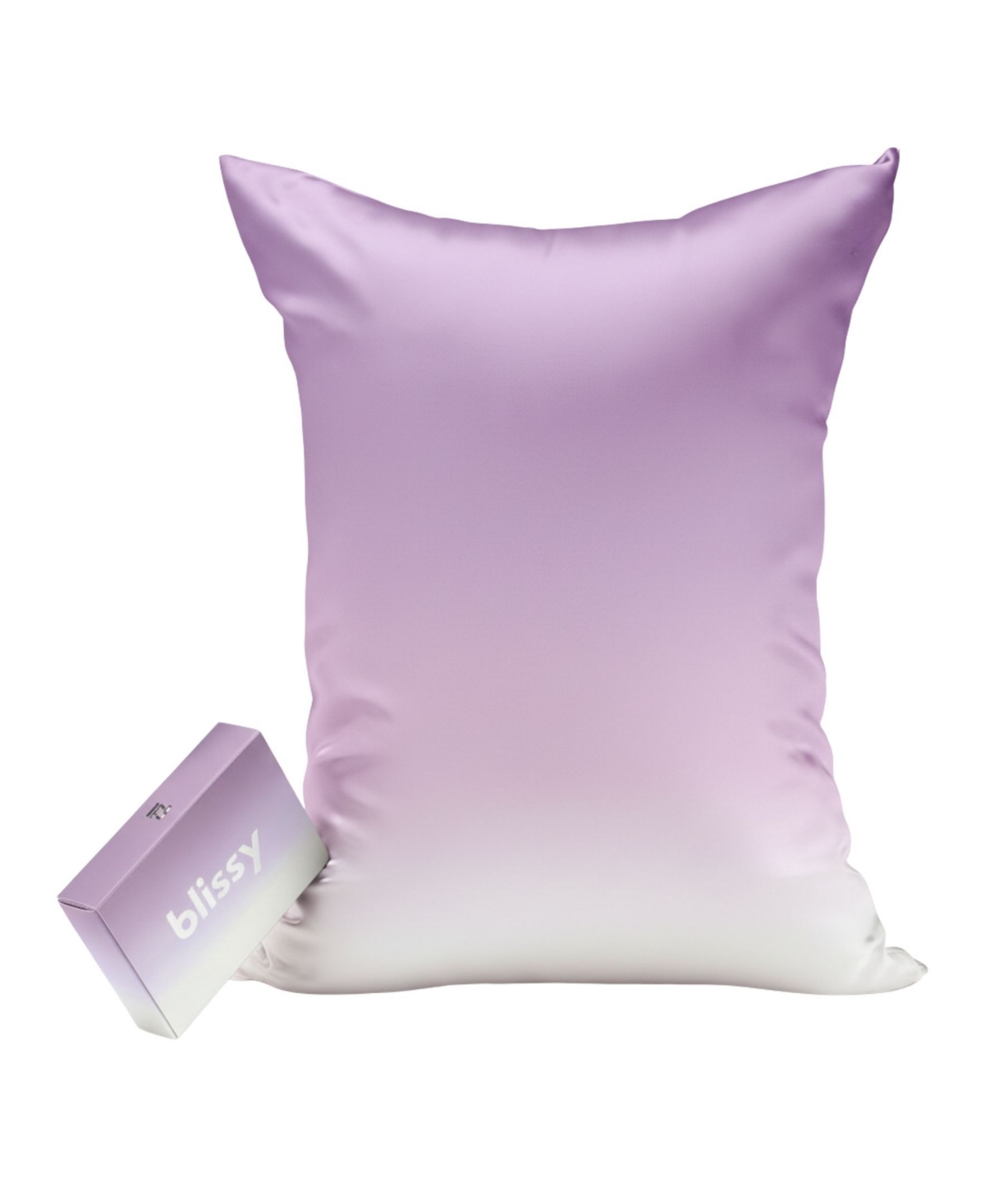 Click here for Blissy 22-Momme Silk Pillowcase  King - Lavender O... prices