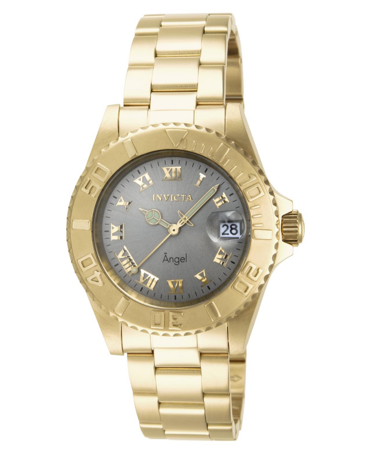 Click here for Invicta Womens 14366 Angel Quartz 3 Hand Light Gre... prices