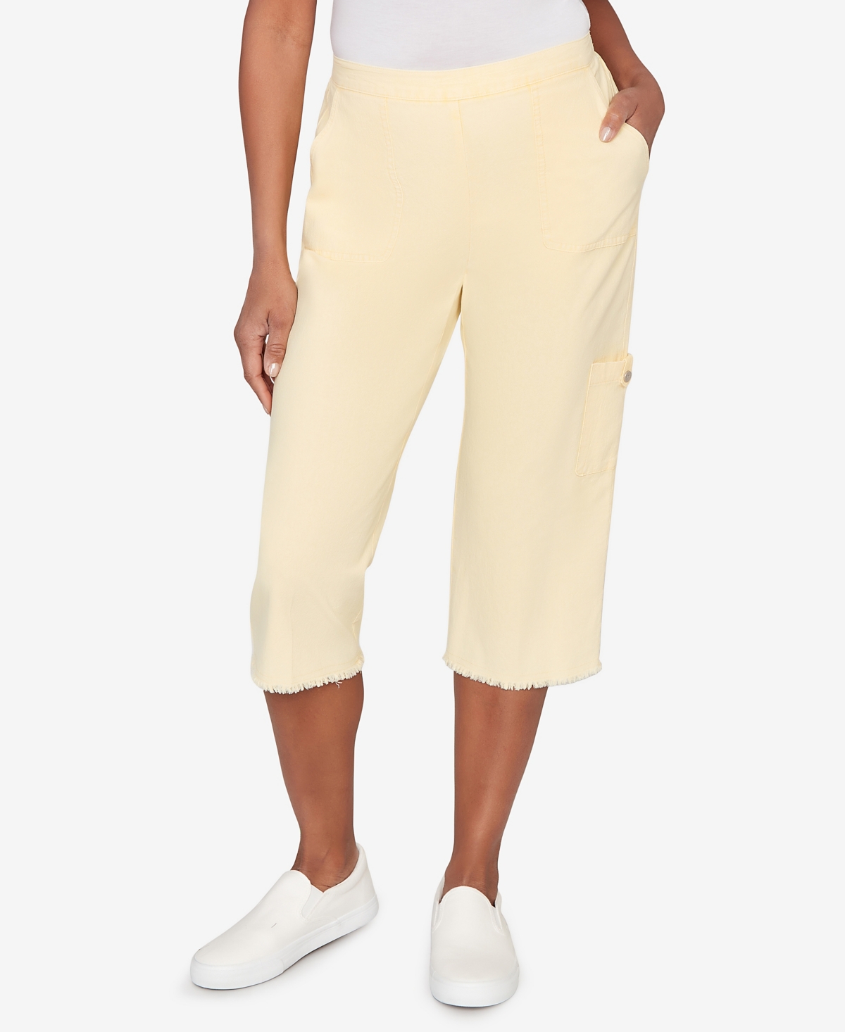 Click here for Alfred Dunner Womens Out of the Blue Fringe Denim... prices