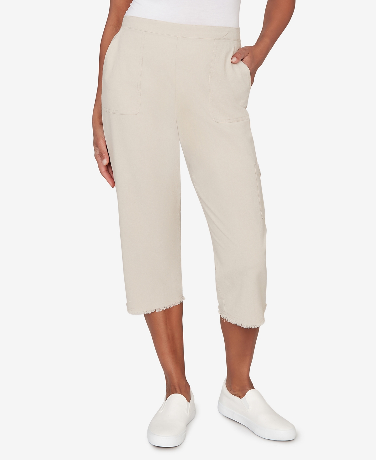 Click here for Alfred Dunner Womens Out of the Blue Fringe Denim... prices