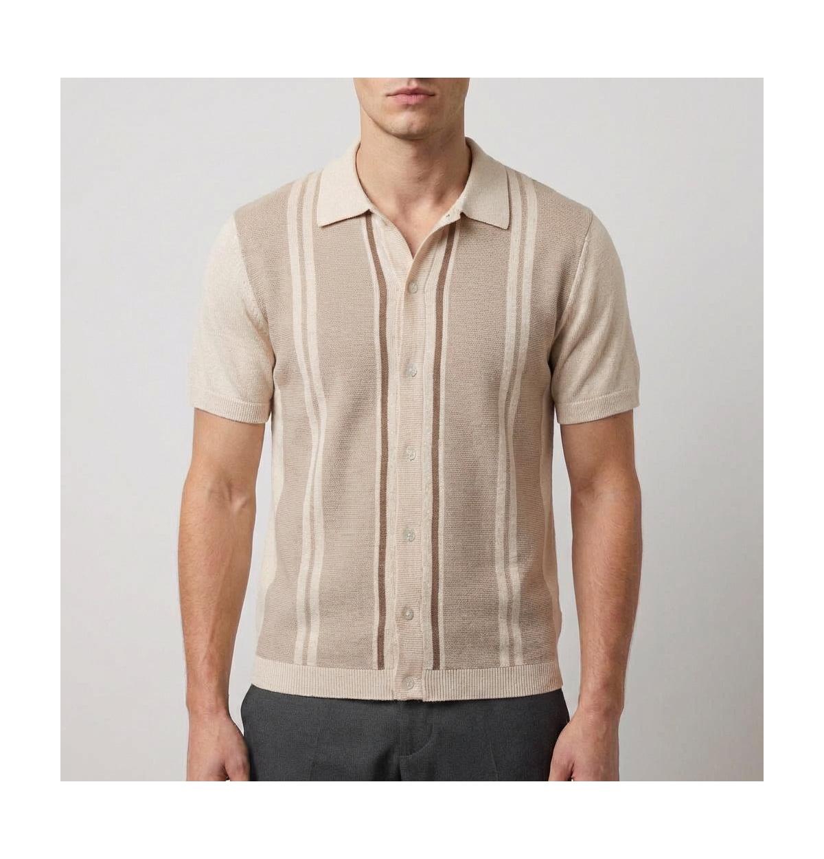 Click here for Surfsidesupply Mens Menss Brent Stripe Knit Sweate... prices