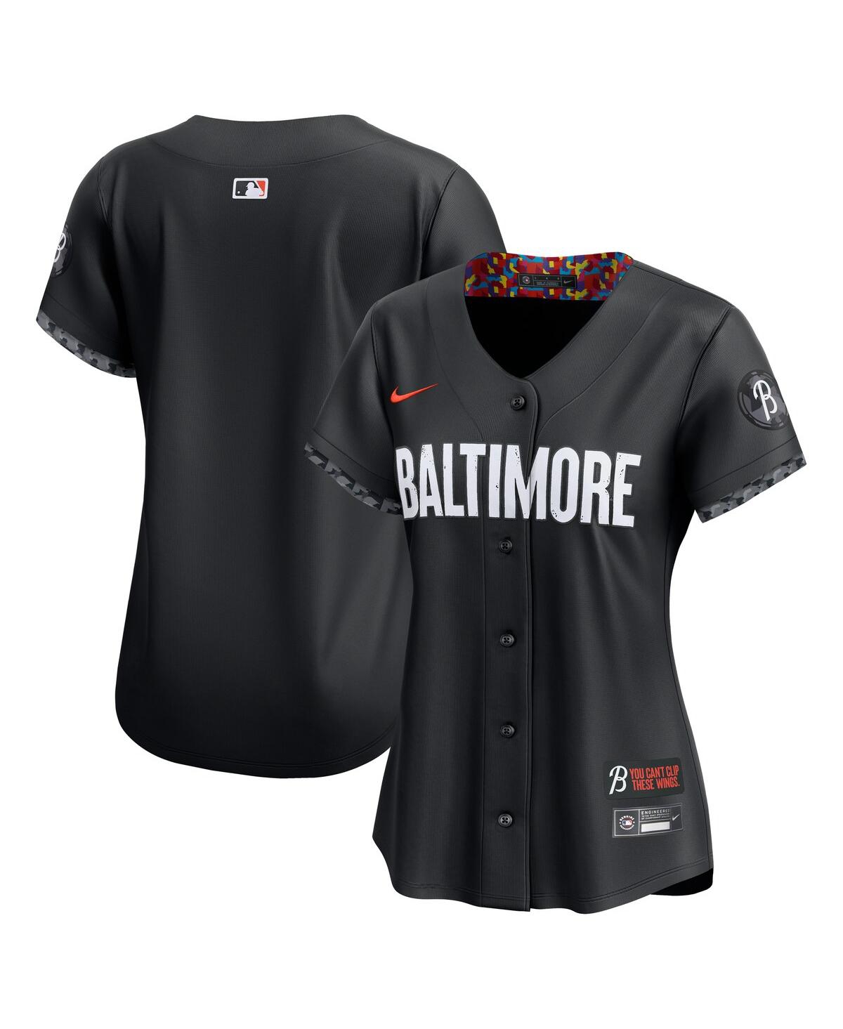 Click here for Nike Womens Black Baltimore Orioles City Connect L... prices