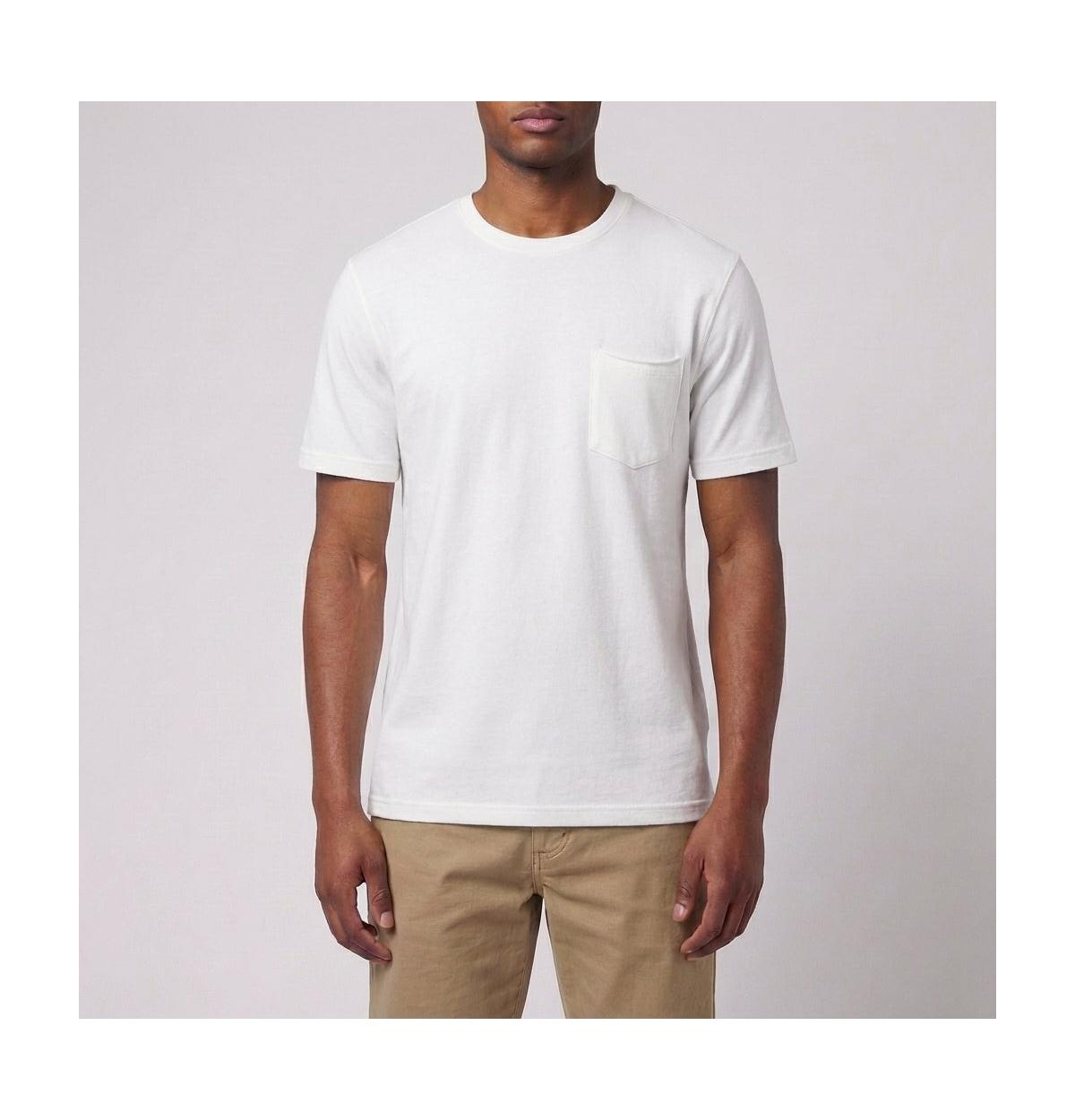 Click here for Surfsidesupply Mens Nick Slub Pocket Tee - White prices