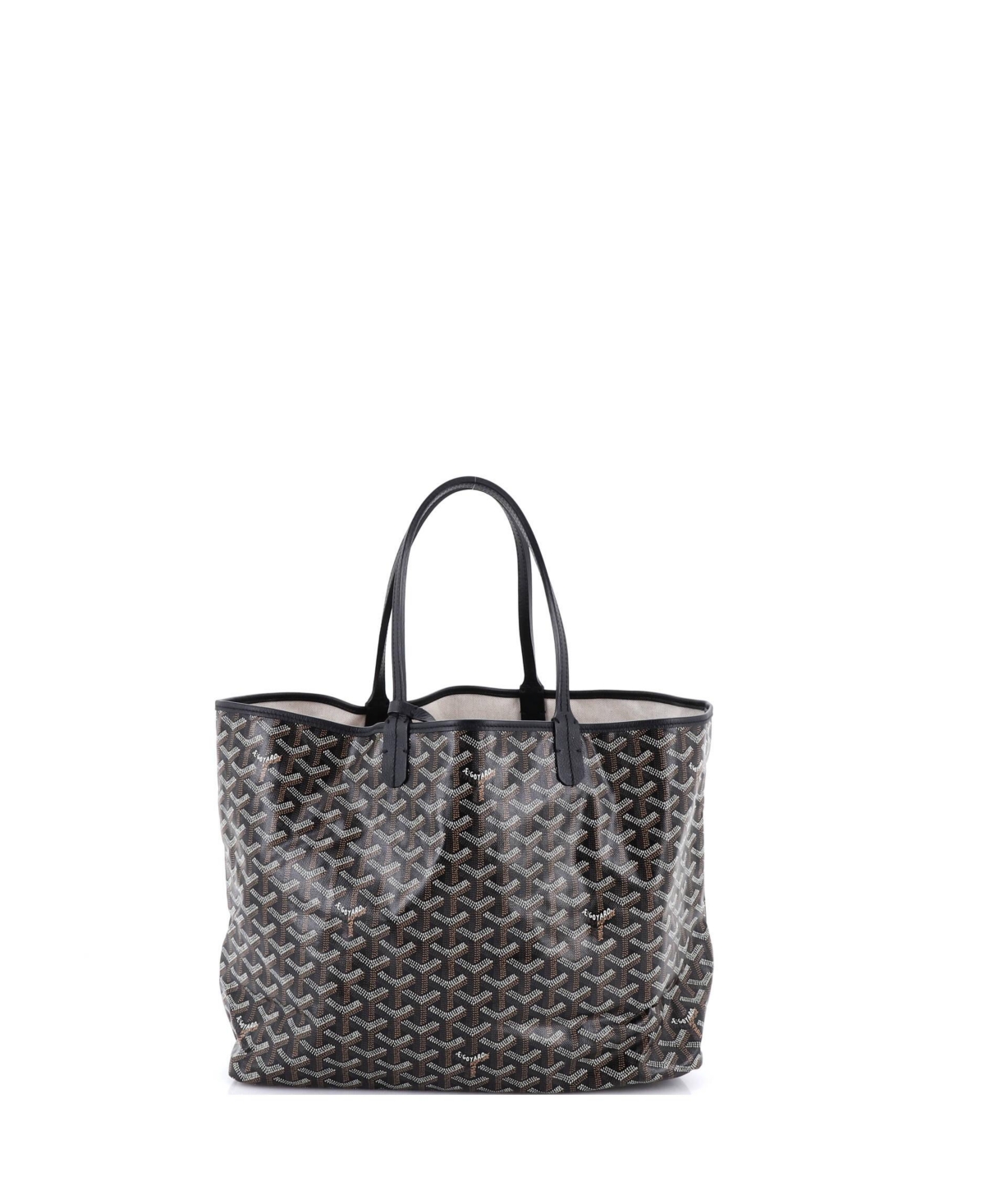 Click here for Pre-Owned Goyard Pm Saint Louis Tote Coated Canvas... prices