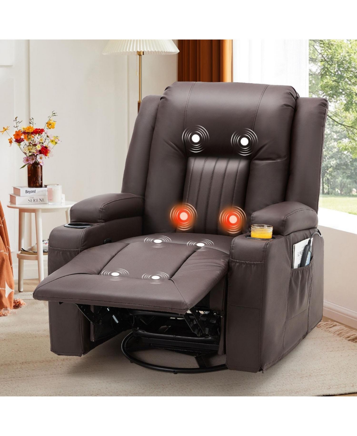 Click here for Aecojoy Massage Recliner Manual Chair with Heating... prices