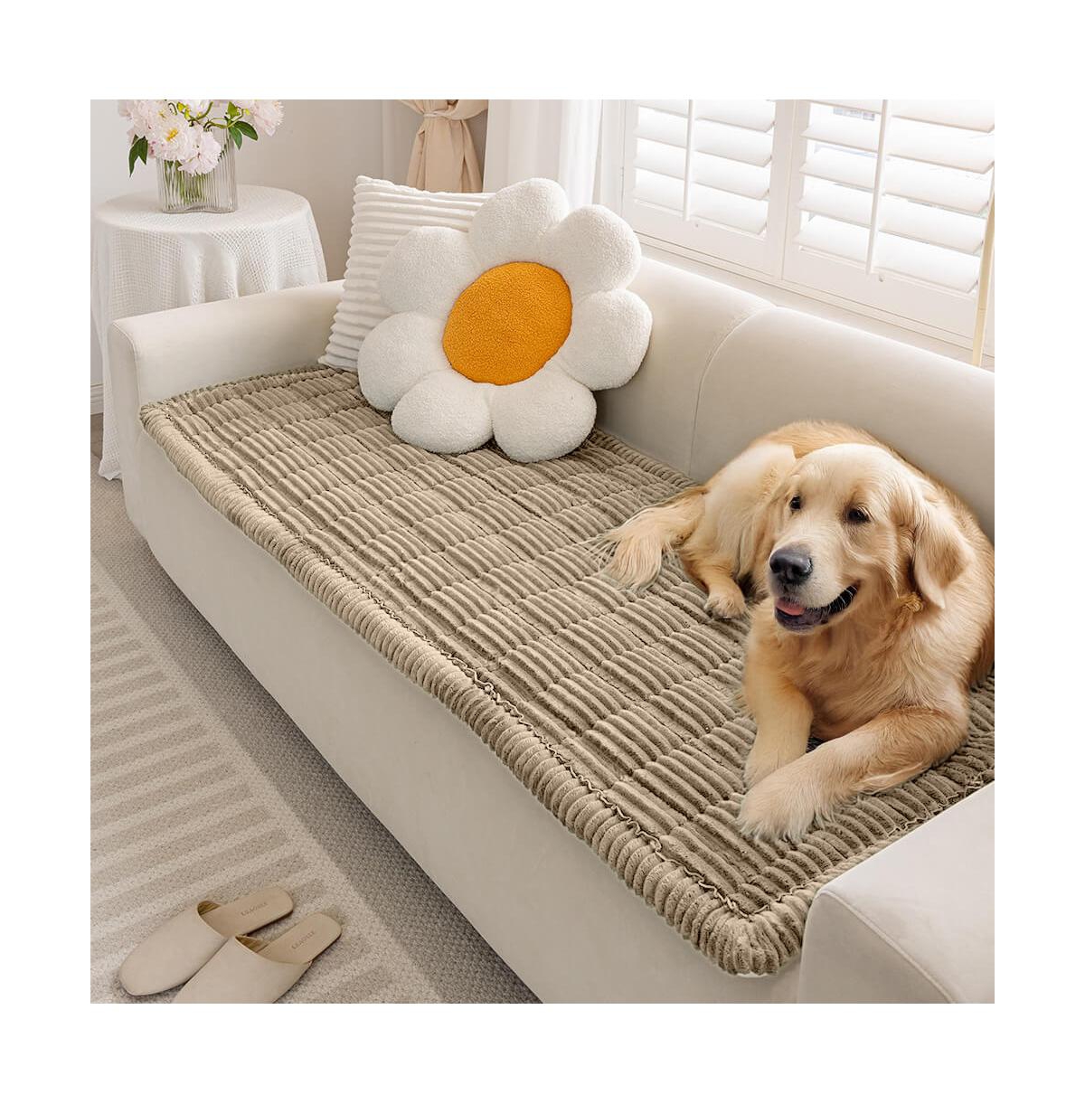 Click here for FunnyFuzzy Soft Flannel Breathable Sofa Seat Pad -... prices