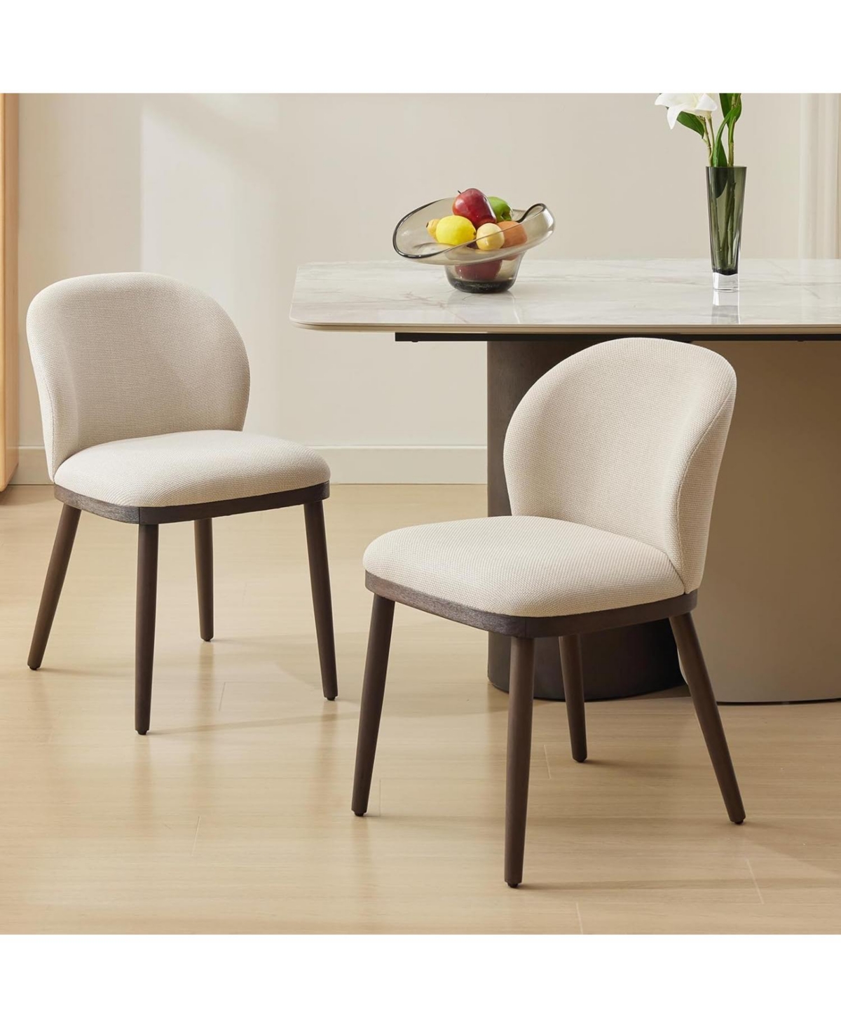 Click here for gaomon Dining Chair Set of 2 Wood Dining Chairs fo... prices