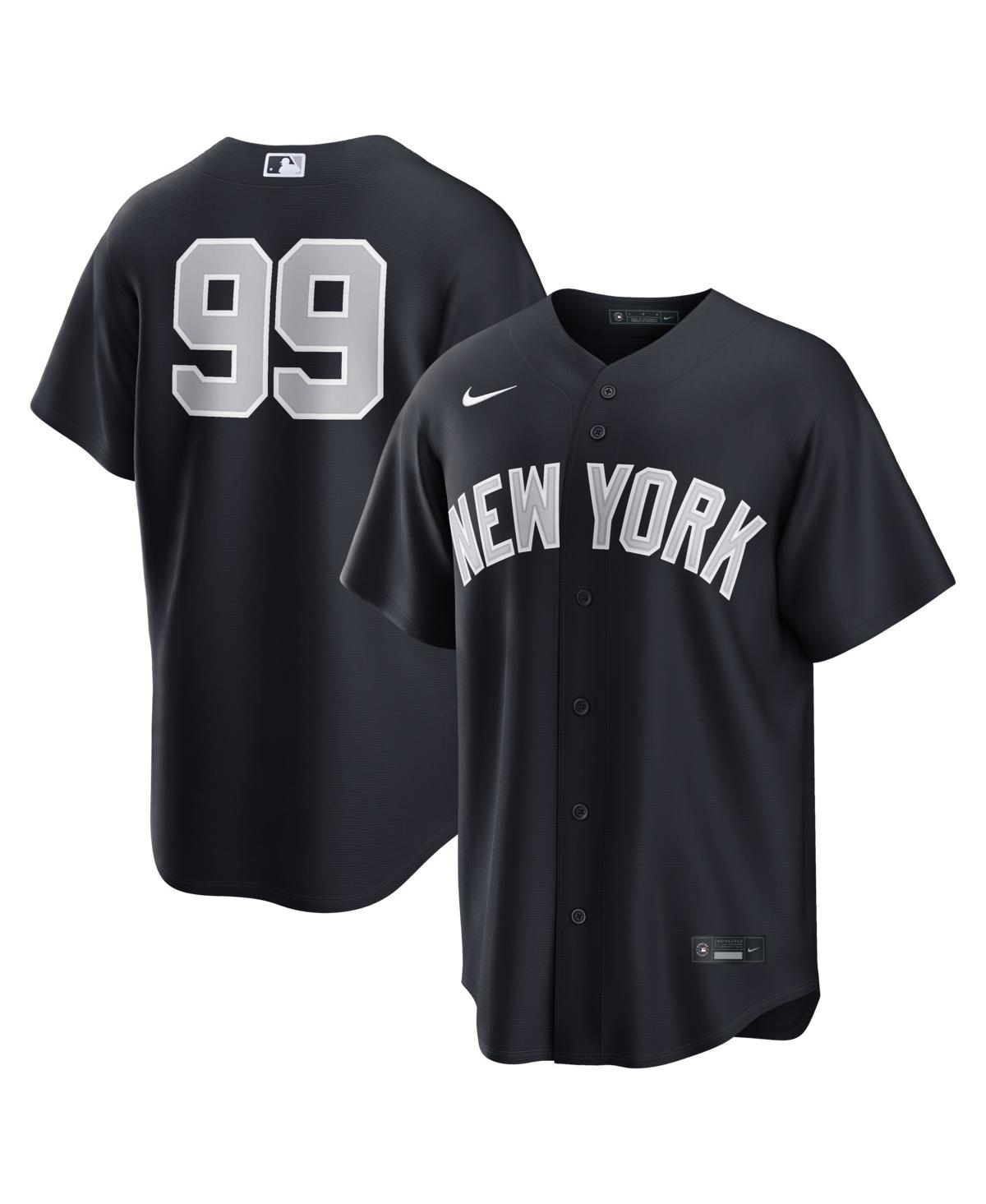 Click here for Nike Mens Aaron Judge Navy New York Yankees Altern... prices