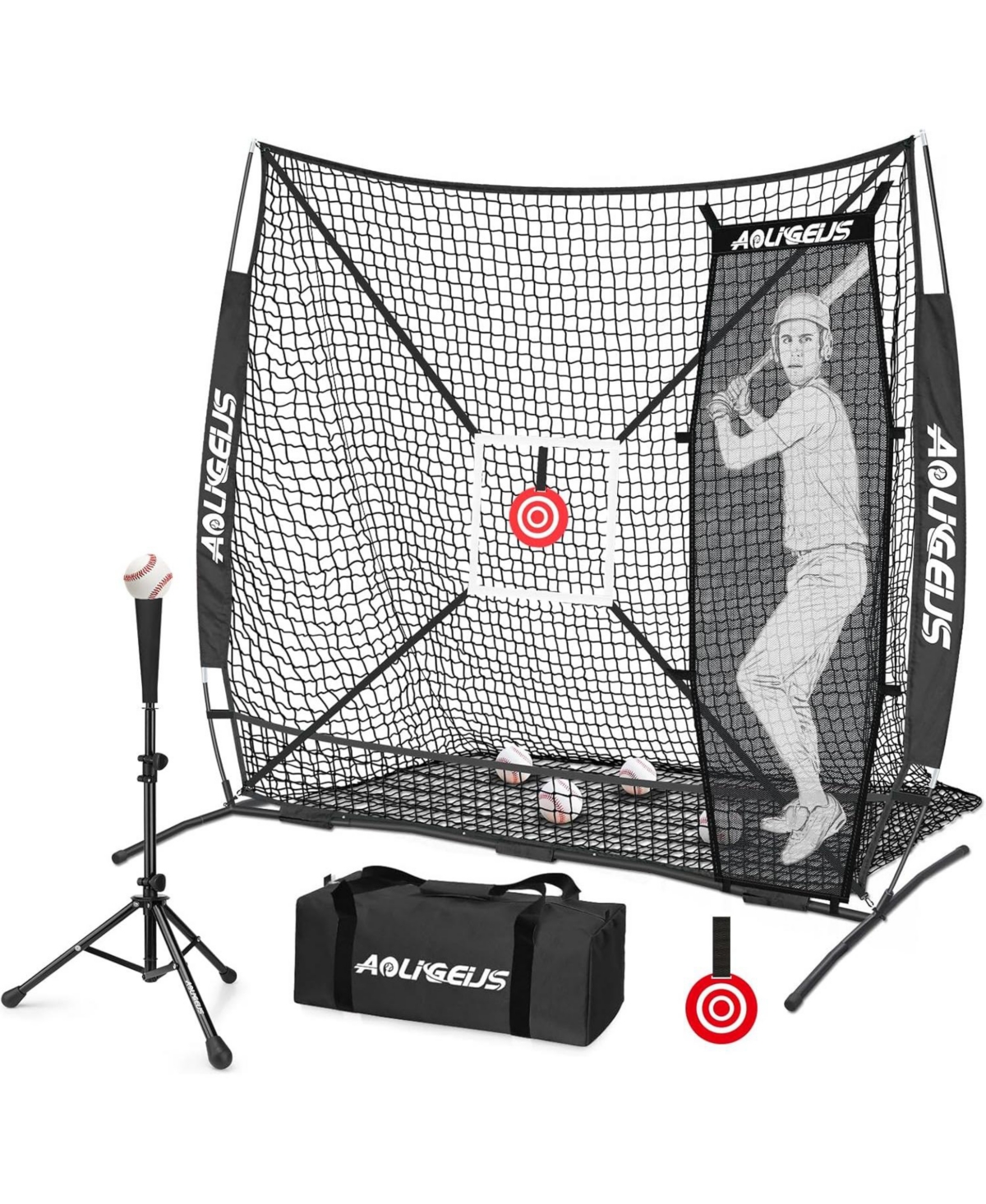 Click here for Aoligeijs Baseball Softball Practice Net Pitching... prices