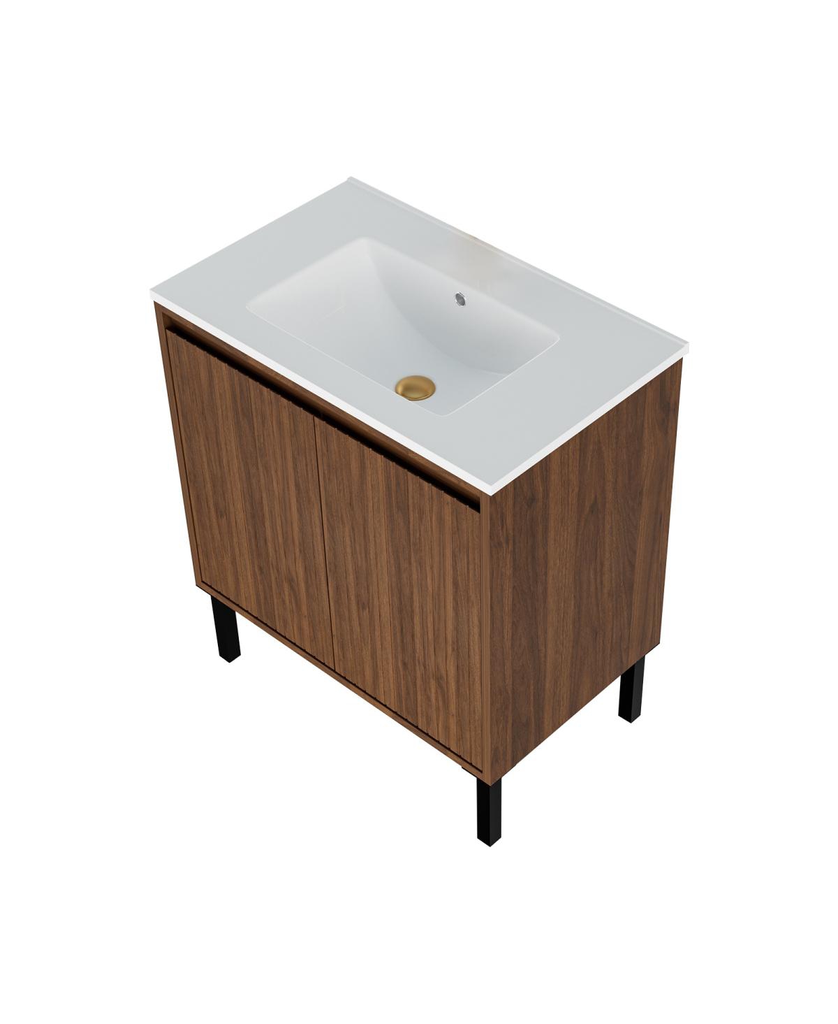 Click here for Sillysis Inch Bathroom Vanity Cabinet  Modern Mdf... prices
