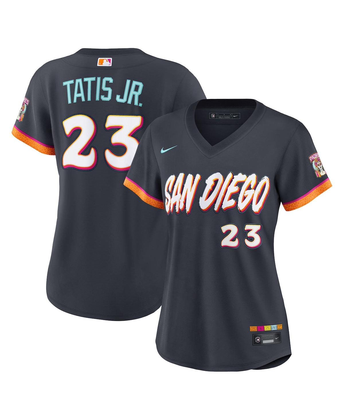 Click here for Nike Womens Fernando Tatis Jr. Black San Diego Pad... prices