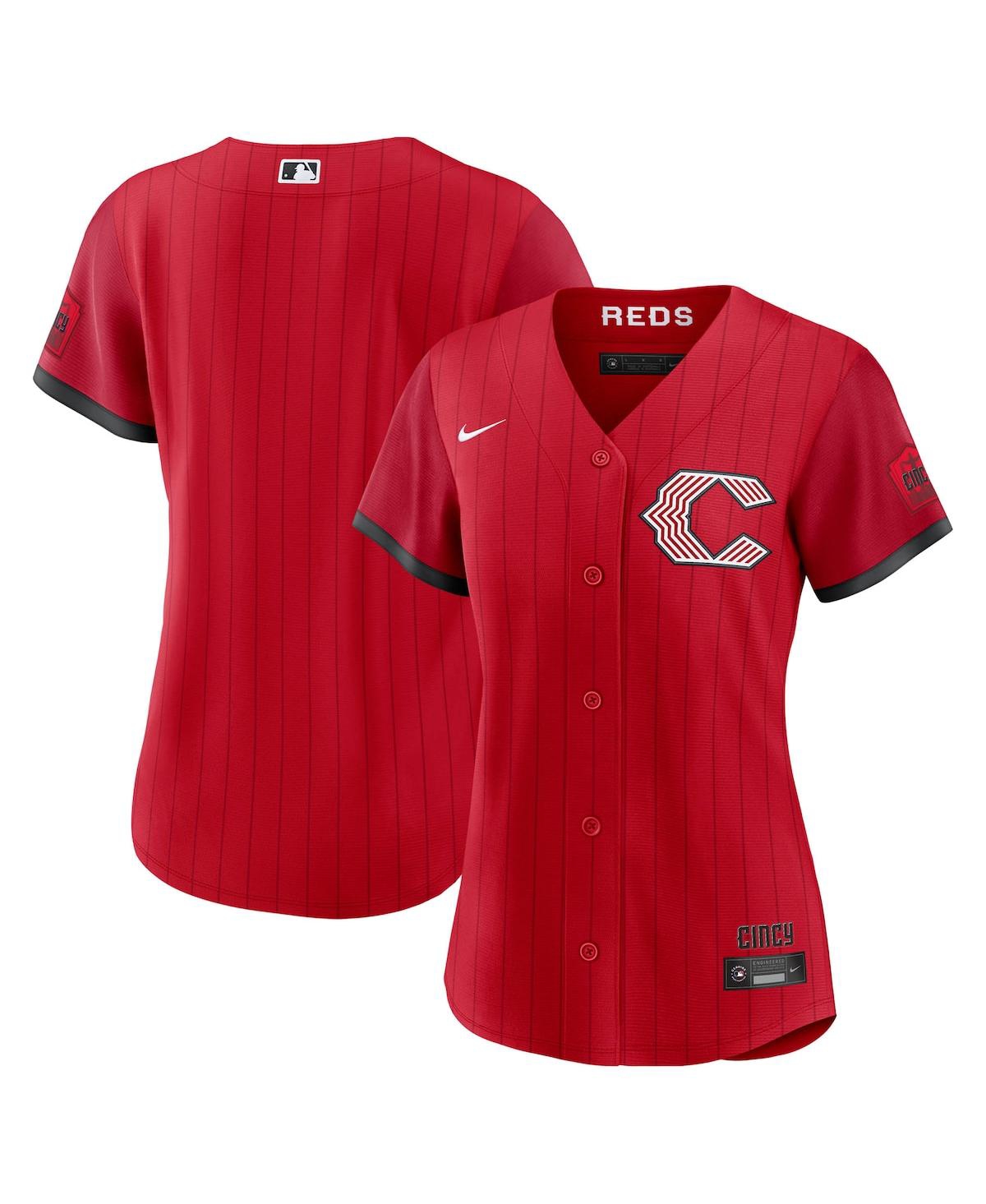 Click here for Nike Womens Red Cincinnati Reds 2026 City Connect... prices