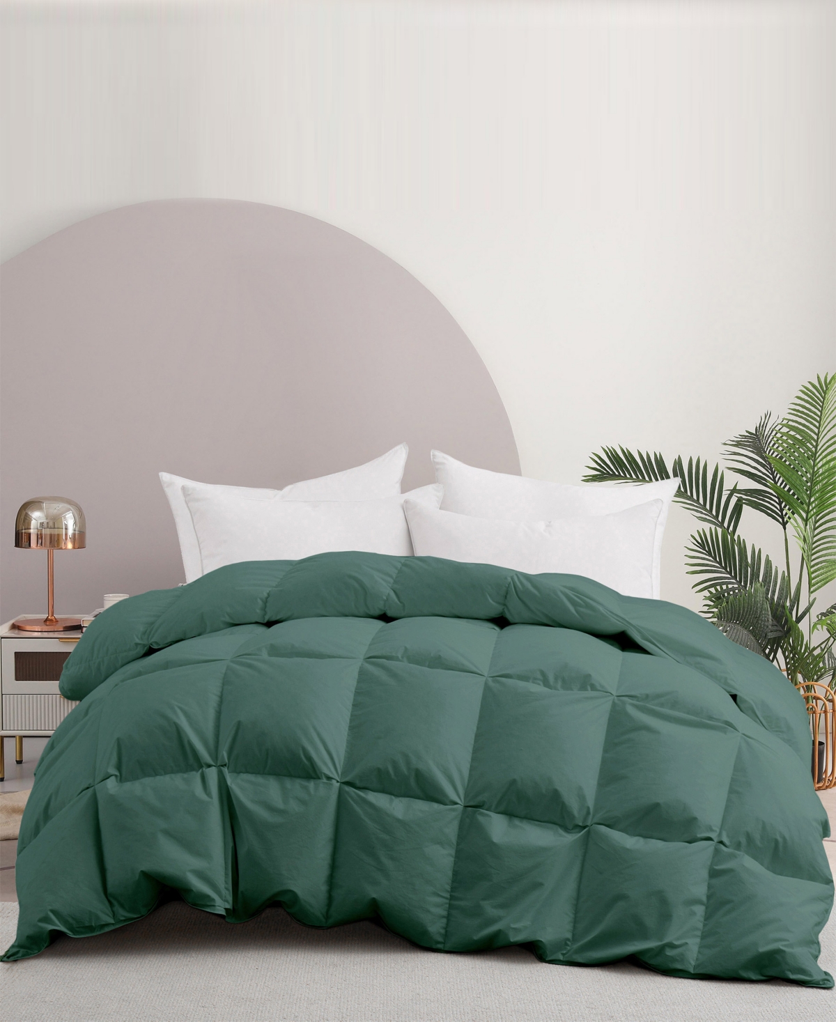 Click here for Unikome Luxury Cotton Blend Down Comforter  Twin -... prices