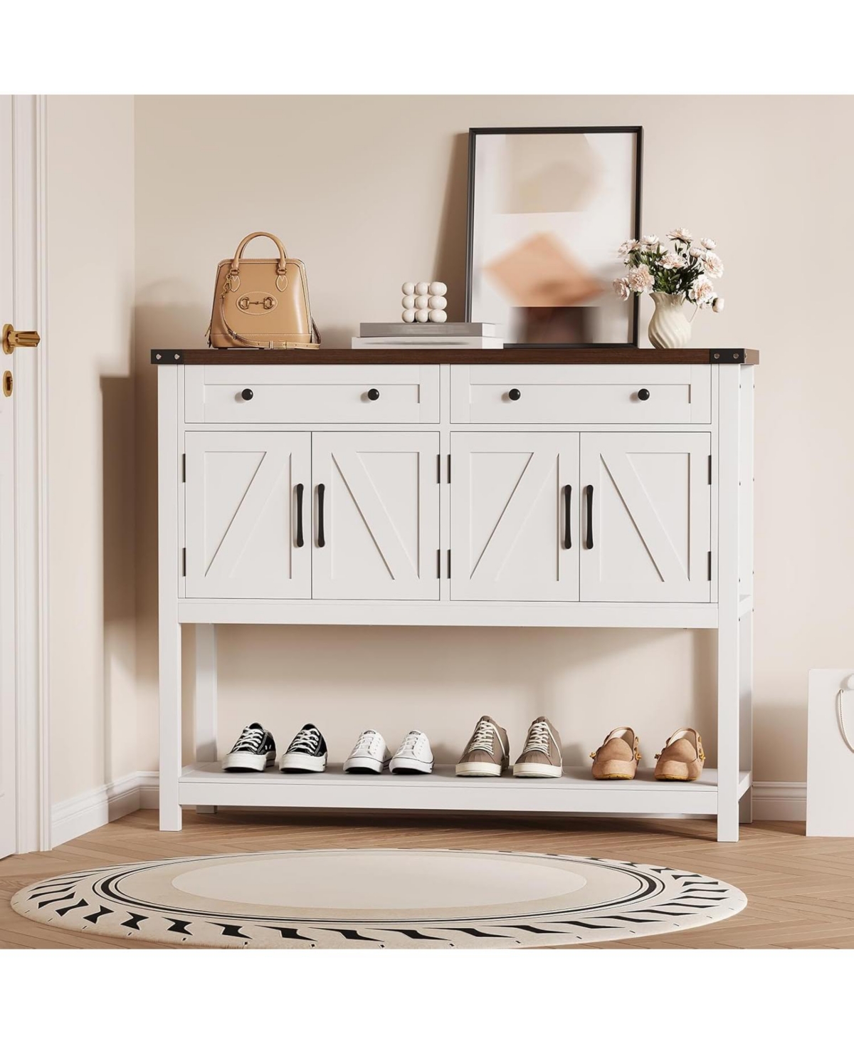 Click here for gaomon Console Table Buffet Sideboard Sofa Table w... prices