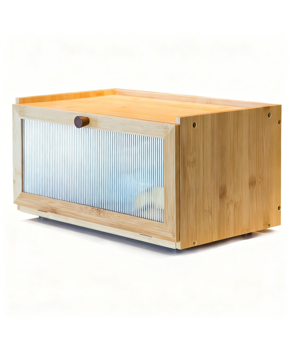 Click here for Yigii Bamboo Bread Box Kitchen Counter Storage Con... prices