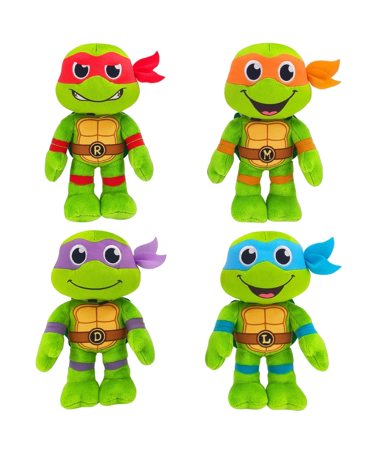 Click here for Legend Toys Tmnt 8 inch Basic Plush 4-Pack - Open... prices