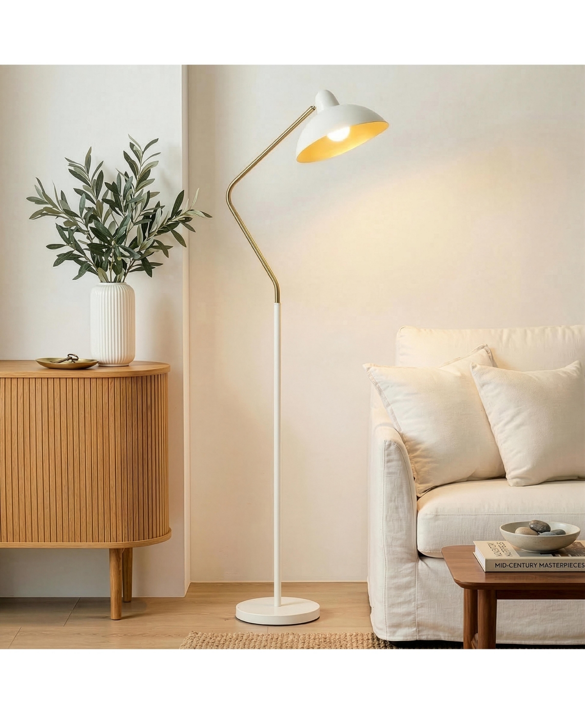 Click here for Swoop Led Reading Floor Lamp with Adjustable Head... prices