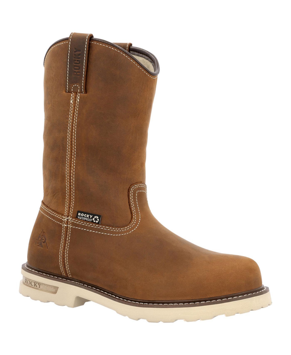 Click here for Rocky Mens Grindstone Xtr Pull-On Work Boots - Cra... prices