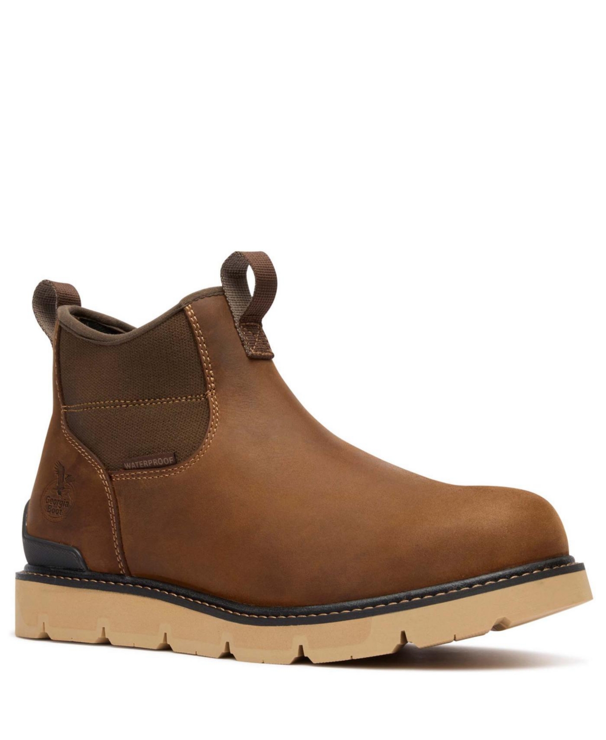 Click here for Georgia Boot Mens Carbon Flex Wedge Chelsea Carbon... prices