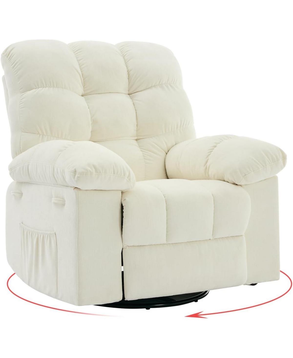 Click here for gaomon Rocking Recliner Chair 360degree(s) Swivel... prices