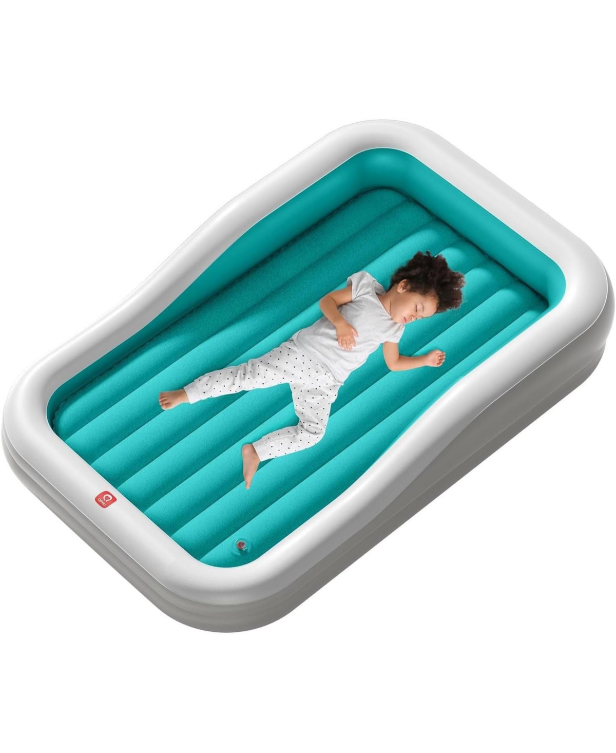 Click here for Qpau Inflatable Toddler Travel Bed with 3-Sided Sa... prices