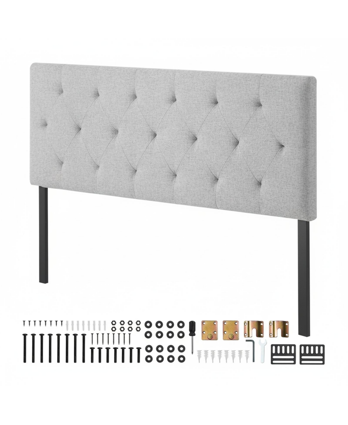 Click here for Gouun Diamond Tufted Full Size Upholstered Headboa... prices