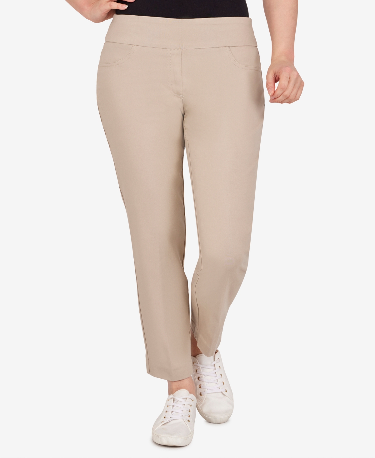 Click here for Ruby Rd. Plus Size Mid-Rise Ankle Pants - Chino prices
