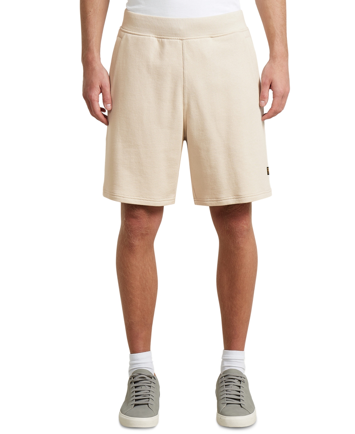 Click here for G-Star Raw Mens Regular-Fit Sweat Shorts - Whiteba... prices