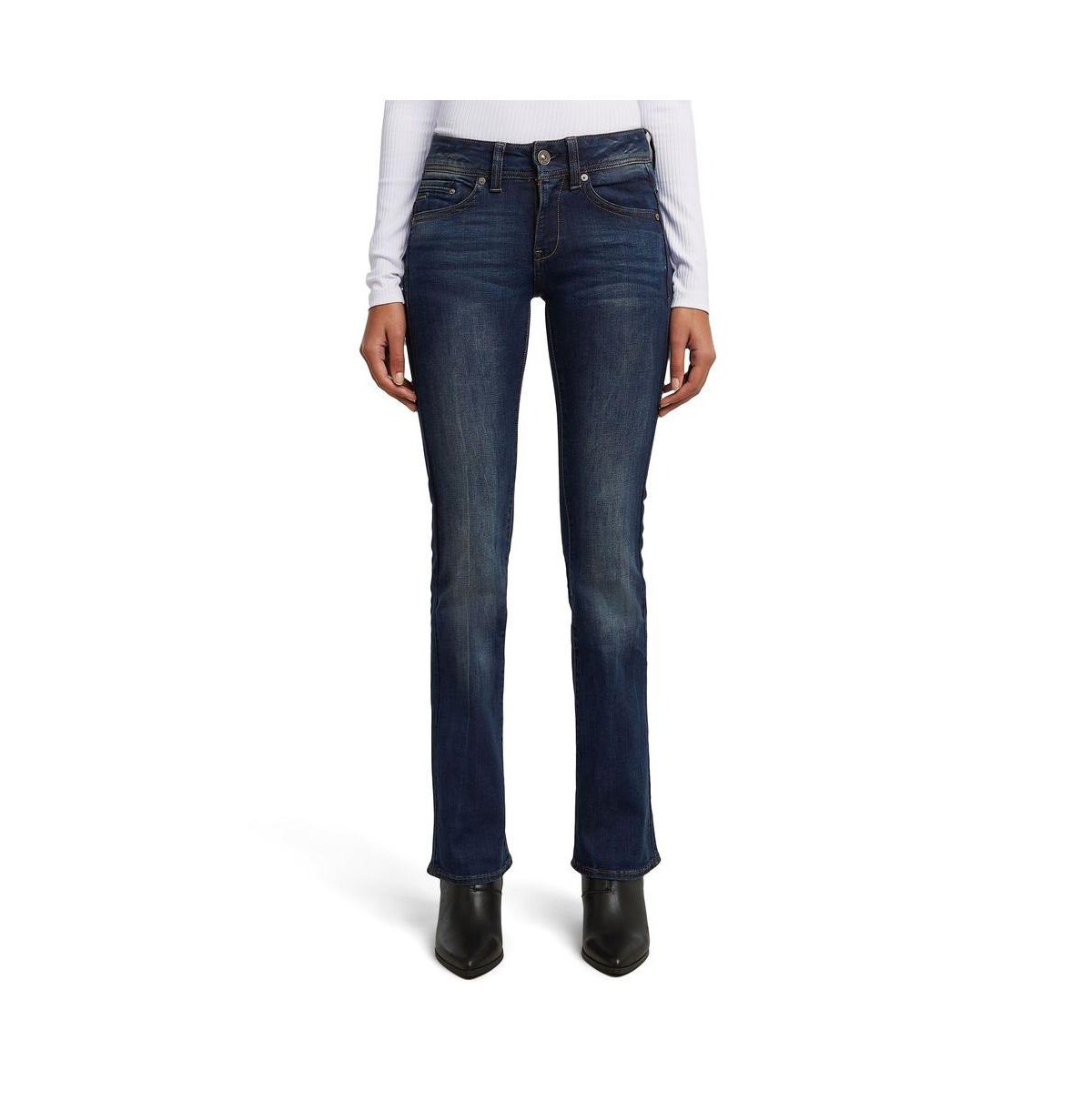 Click here for G-Star Womens Midge Bootcut Jeans - Dark aged prices
