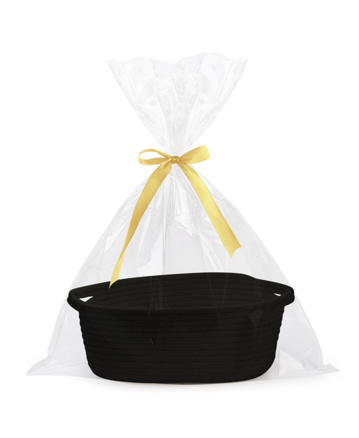 Click here for Gnuadz Woven Basket Gift Storage Rope Handles - Bl... prices