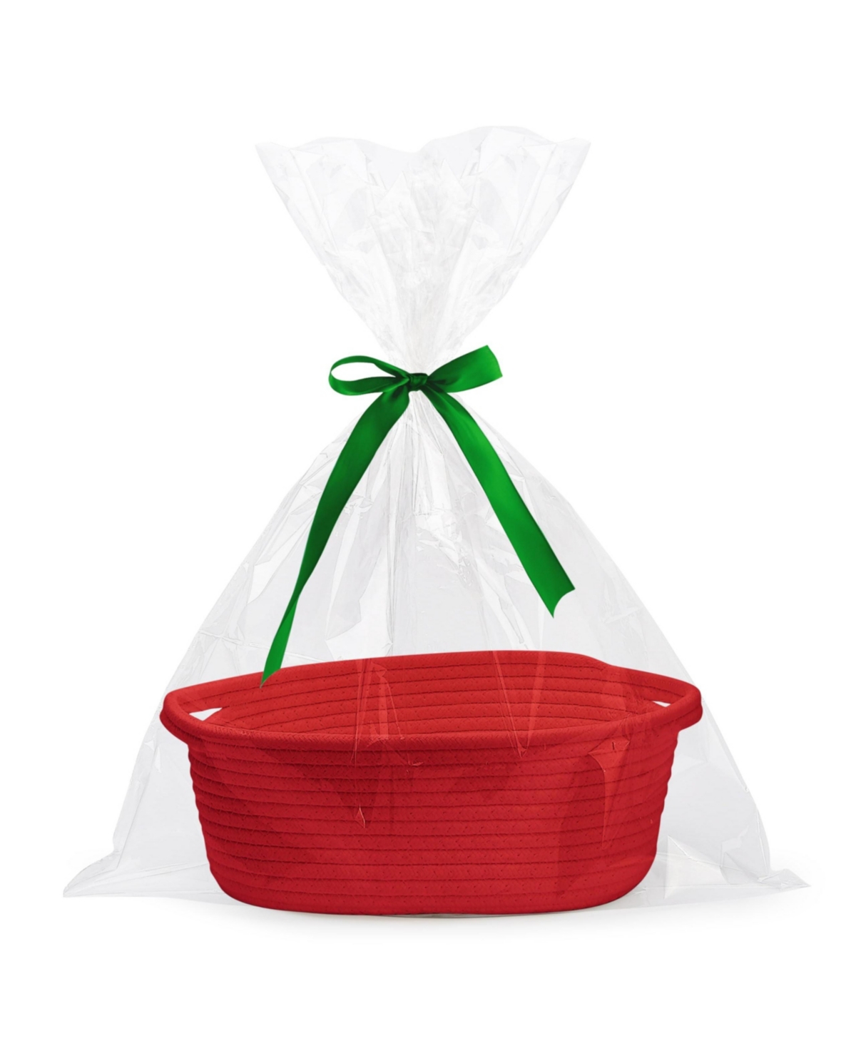 Click here for Gnuadz Woven Basket Gift Storage Rope Handles - Re... prices