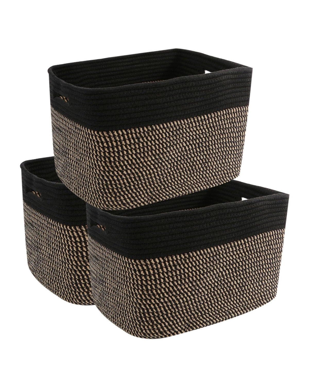 Click here for Gnuadz 3 Pack Woven Storage Baskets Organizing Bin... prices