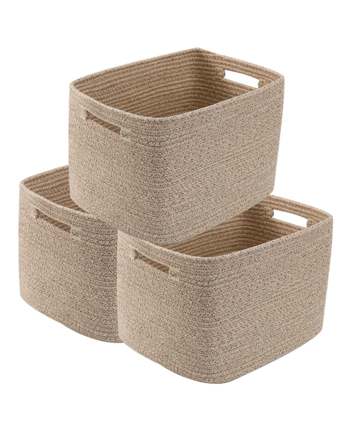 Click here for Gnuadz 3 Pack Woven Storage Baskets Organizing Bin... prices