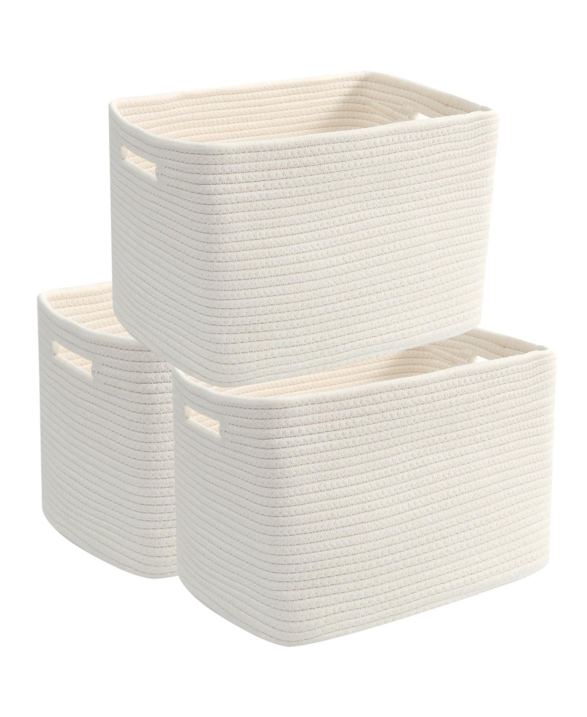 Click here for Gnuadz 3 Pack Woven Storage Baskets Organizing Bin... prices