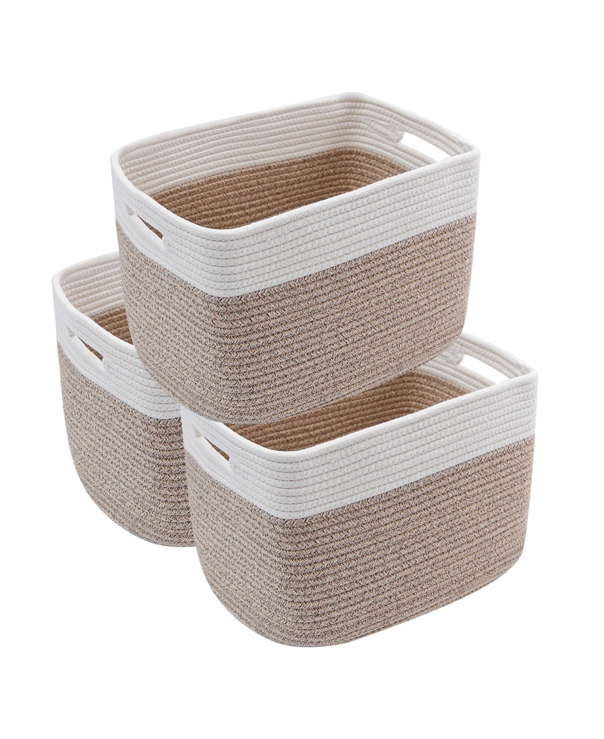 Click here for Gnuadz 3 Pack Woven Storage Baskets Organizing Bin... prices