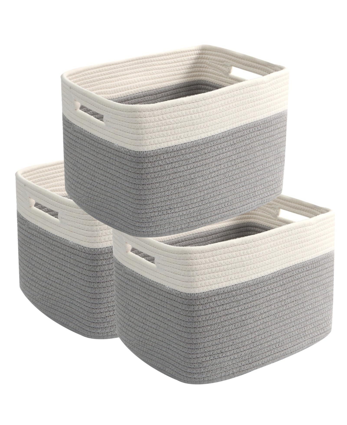 Click here for Gnuadz 3 Pack Woven Storage Baskets Organizing Bin... prices