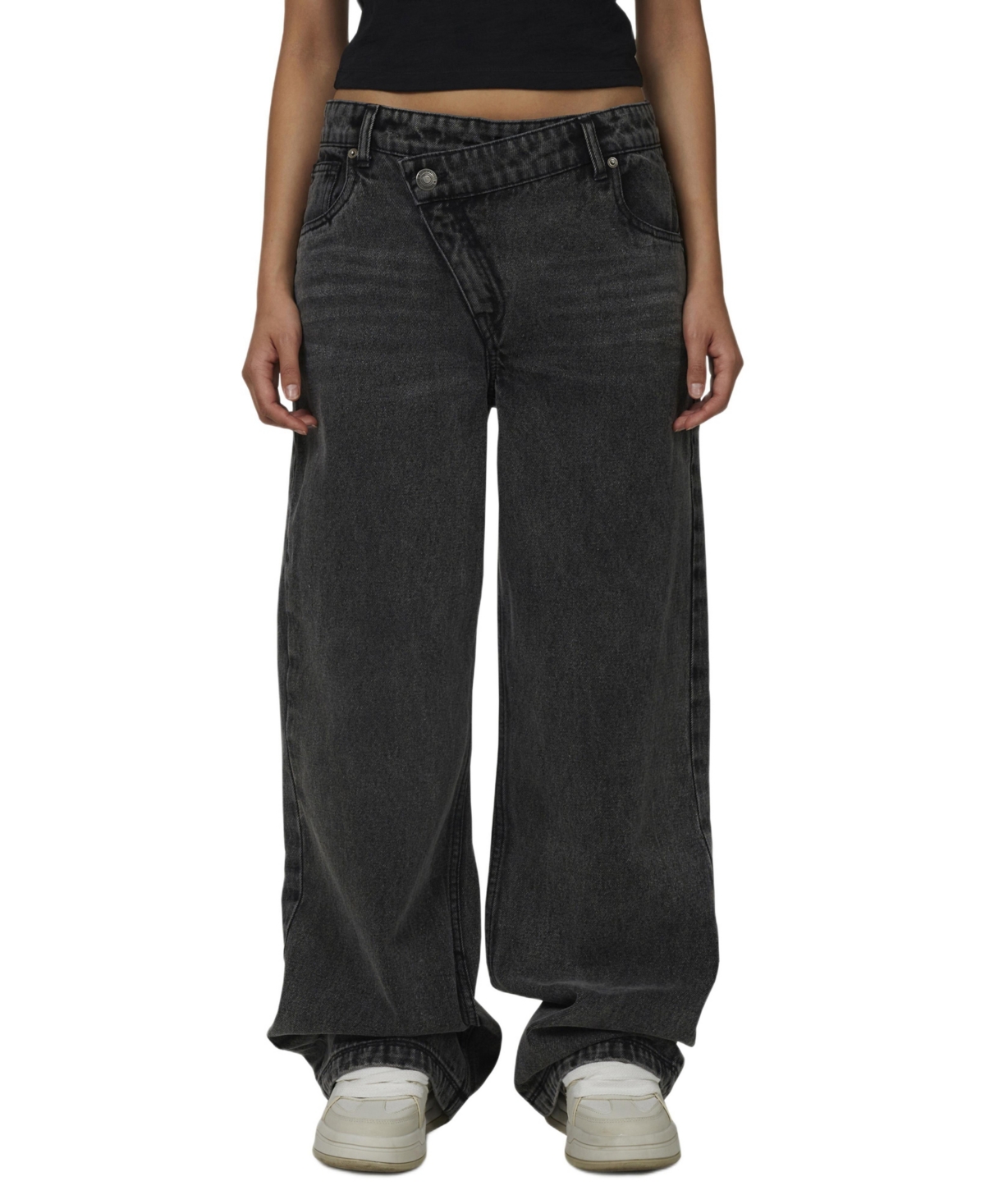 Click here for Good For Nothing Womens Baggy Vintage Wash Denim J... prices