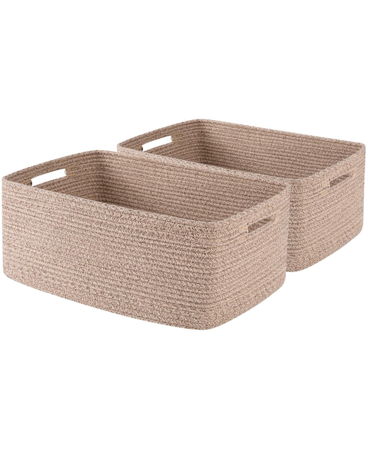 Click here for Gnuadz Woven Rope Storage Basket Organizer Bins Gi... prices