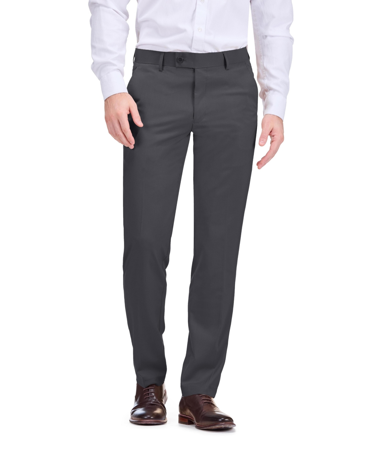 Click here for Gino Vitale Mens Slim Fit Stretch Dress Pant - Cha... prices