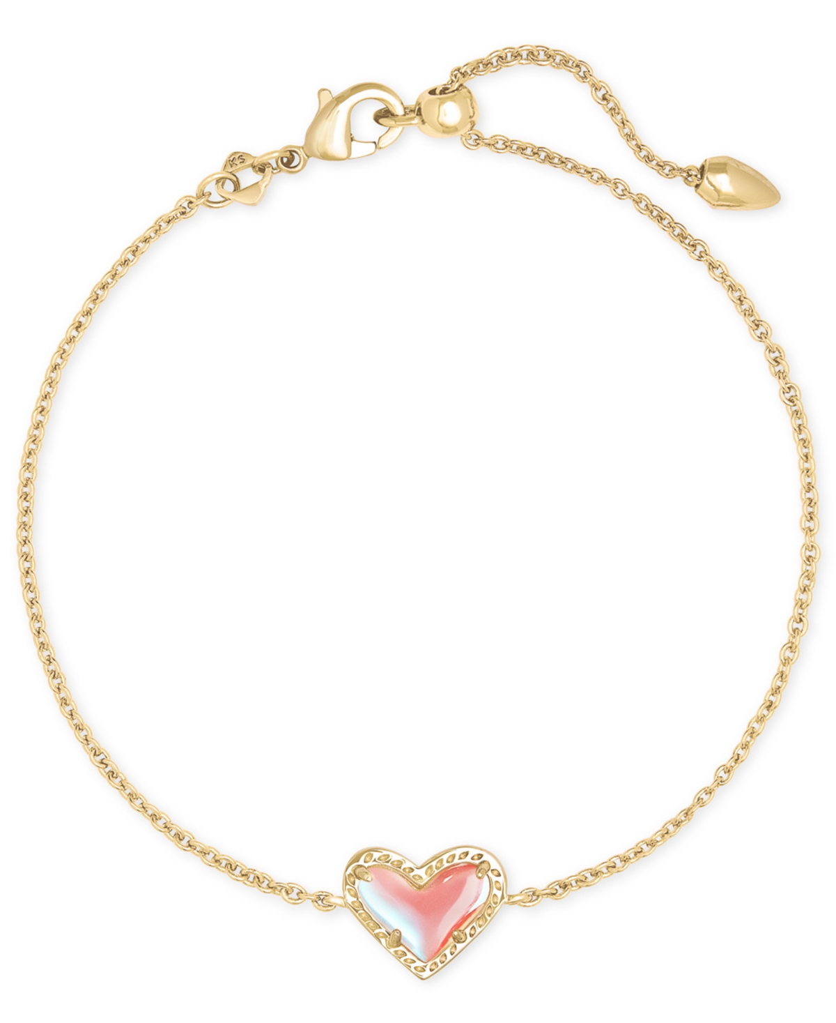 Click here for Kendra Scott 14k Gold-Plated Red Illusion Heart Ad... prices