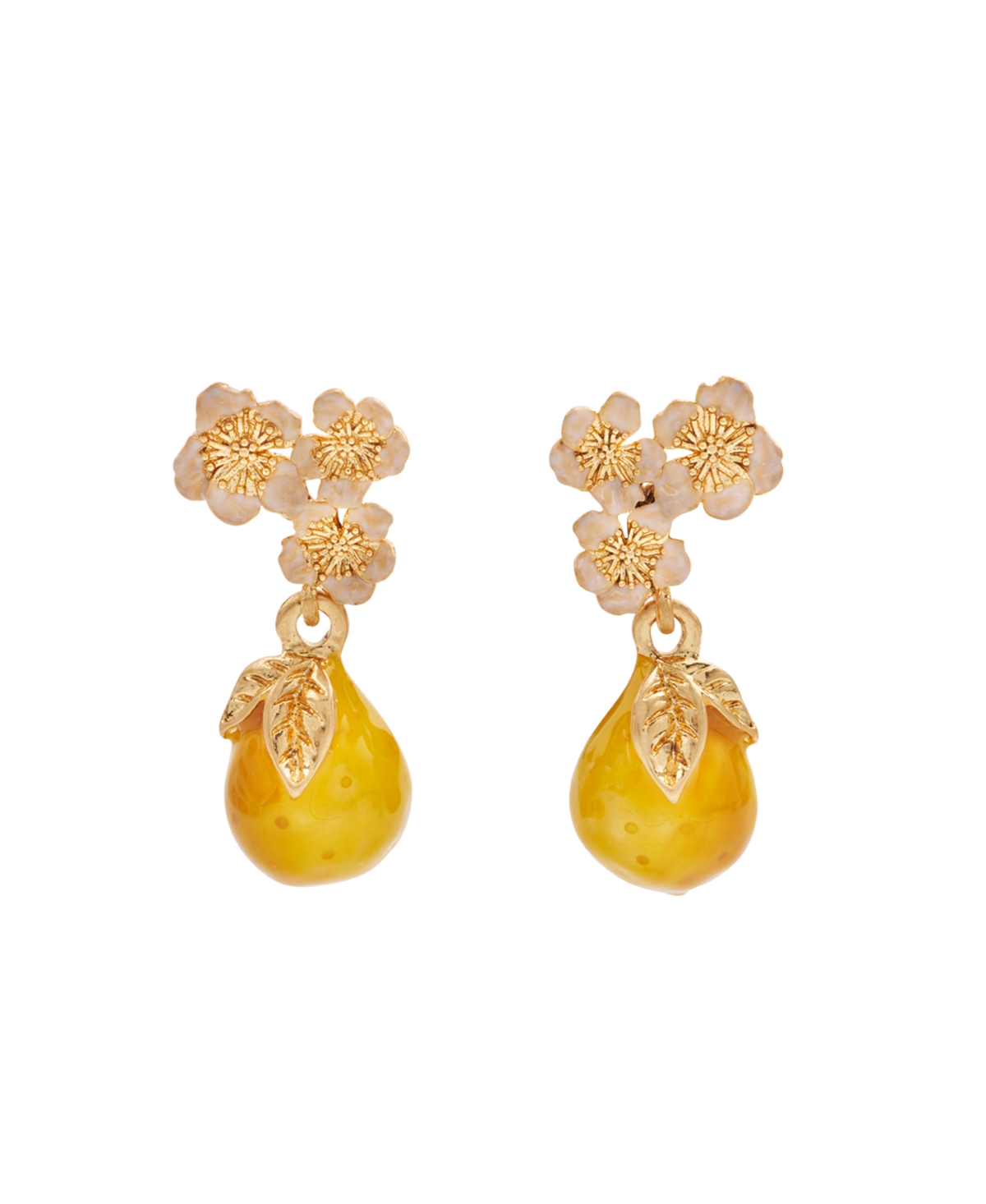 Click here for Golden Pear Drop Gold Earrings - Gold prices