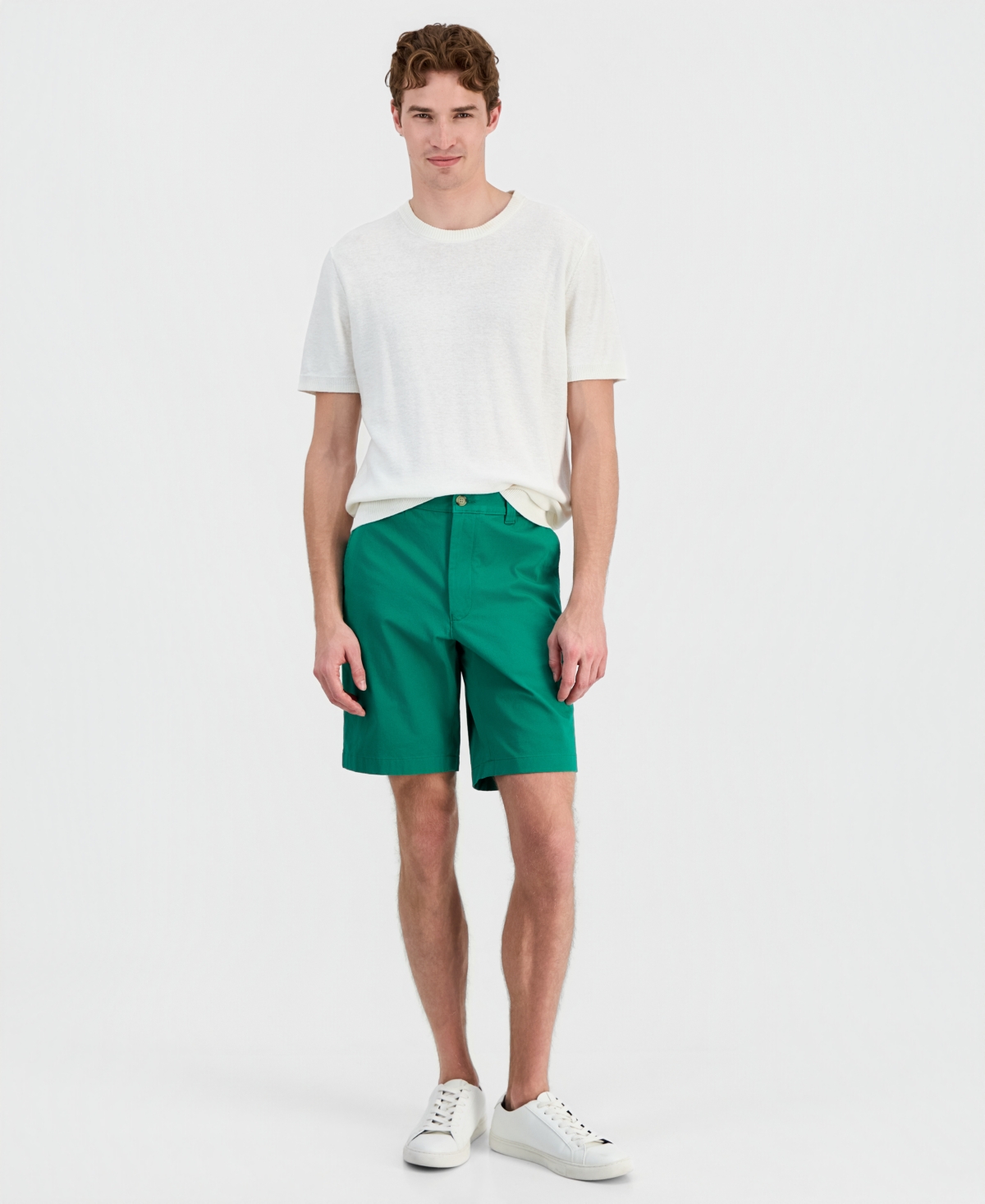 Click here for Club Room Mens Regular-Fit 9 4-Way Stretch Shorts... prices