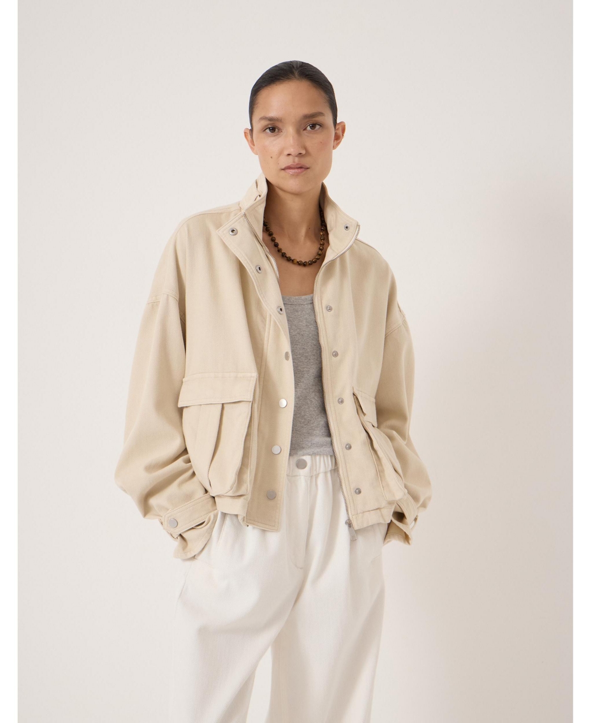 Click here for Hush Womens Melinda Supersoft Utility Jacket - San... prices