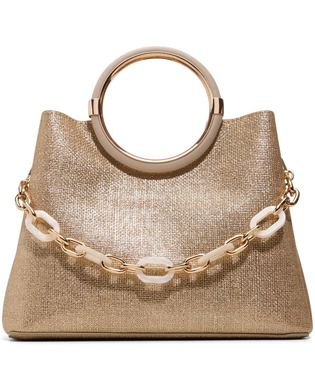 Click here for Aldo Dovieminii Mini Satchel Handbag - Mix Mat Gol... prices