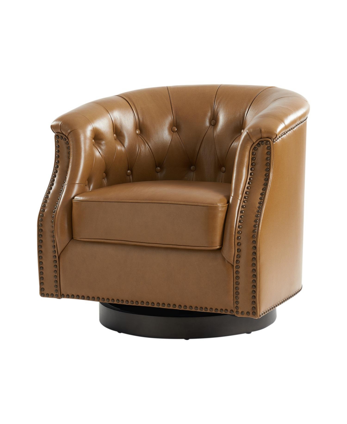 Click here for Hulala Home Nixmary 32W Transitional Genuine Leath... prices