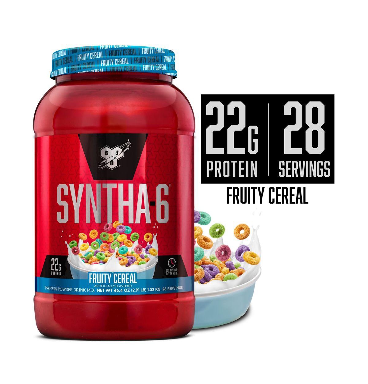 Click here for Bsn Syntha-6 Premium Protein Powder with 6g of Fib... prices