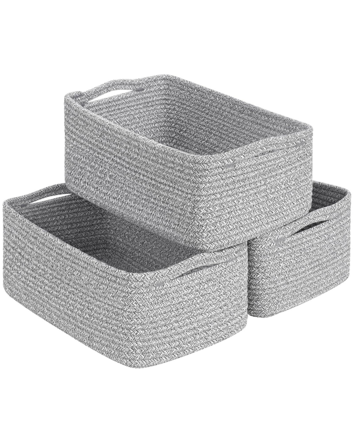 Click here for Gnuadz 3Pack Rope Shelf Basket Woven Organizing Bi... prices