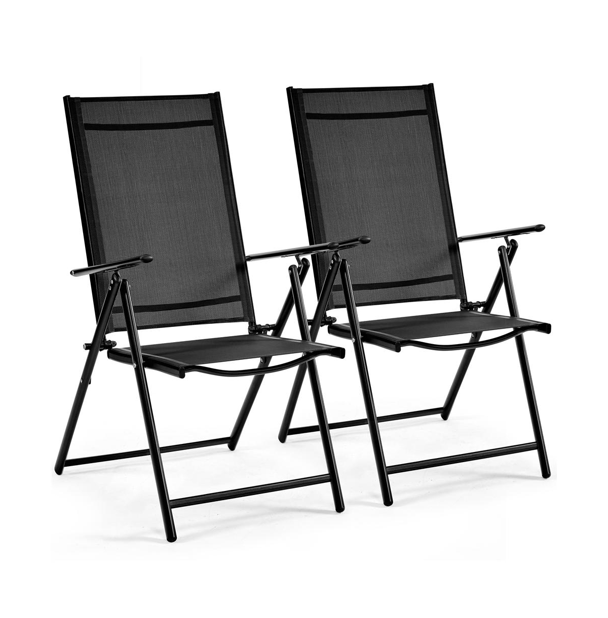 Click here for Yaheetech Set of 2 Outdoor Texteline Folding Dinin... prices